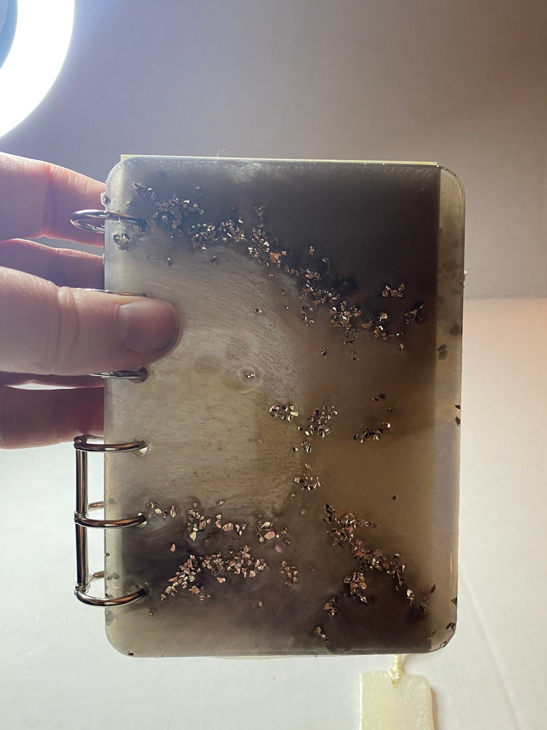 Handmade Resin Covered Notebook (free Shipping) - Etsy