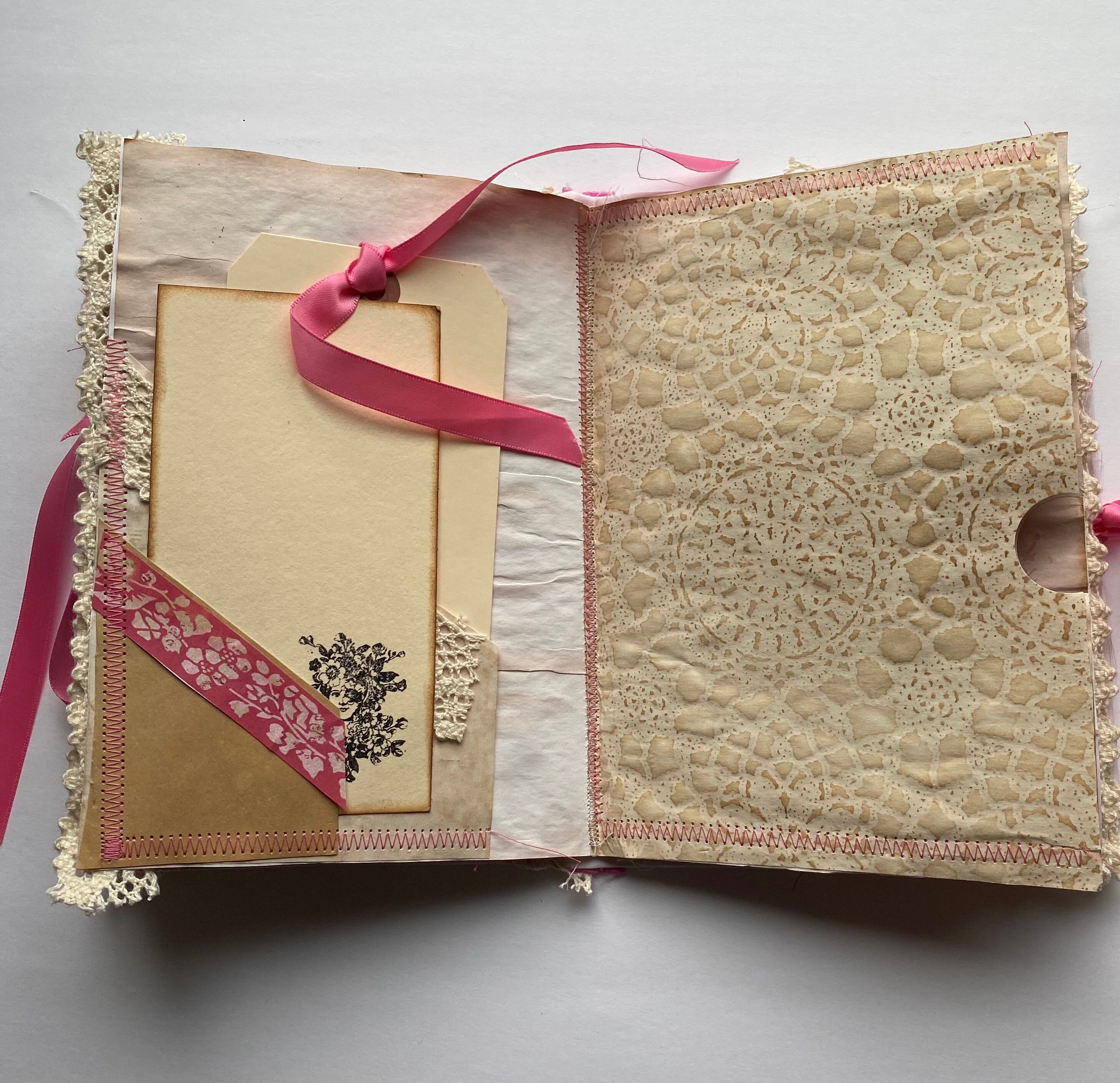 Pink Junk Journal - Etsy Canada