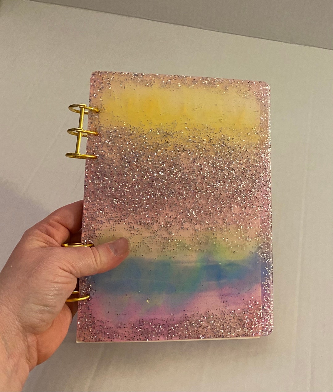 Multi Colored Resin Journal ( Free Shipping) - Etsy