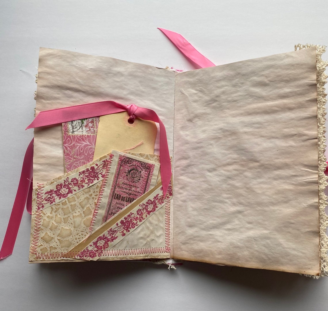 Pink Junk Journal - Etsy Canada
