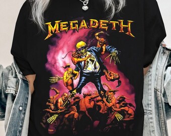 Megadeth Tour Shirt | Etsy