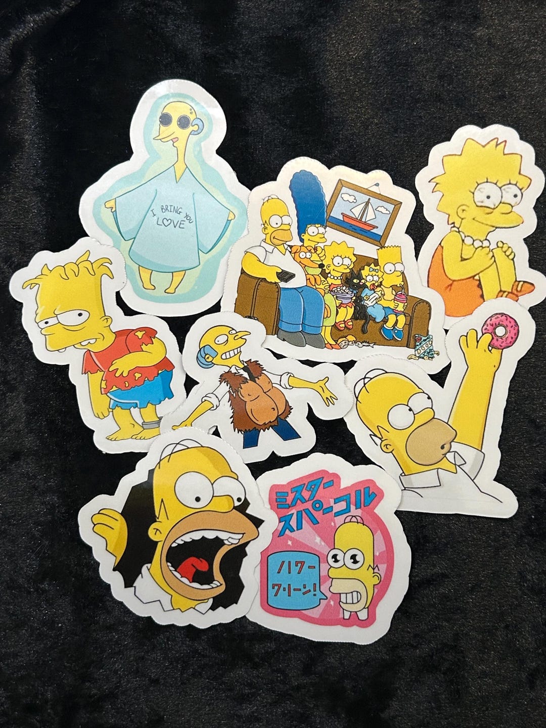 The Simpsons Stickers Vol 1 - Etsy