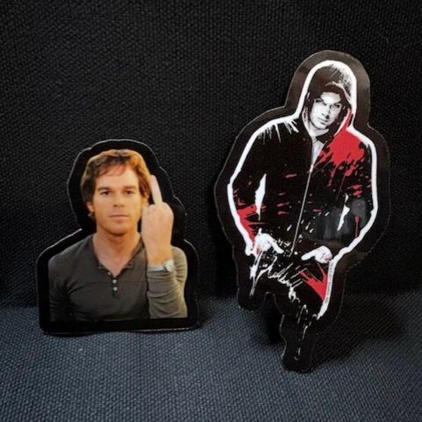 Dexter Morgan Middle Finger - Etsy