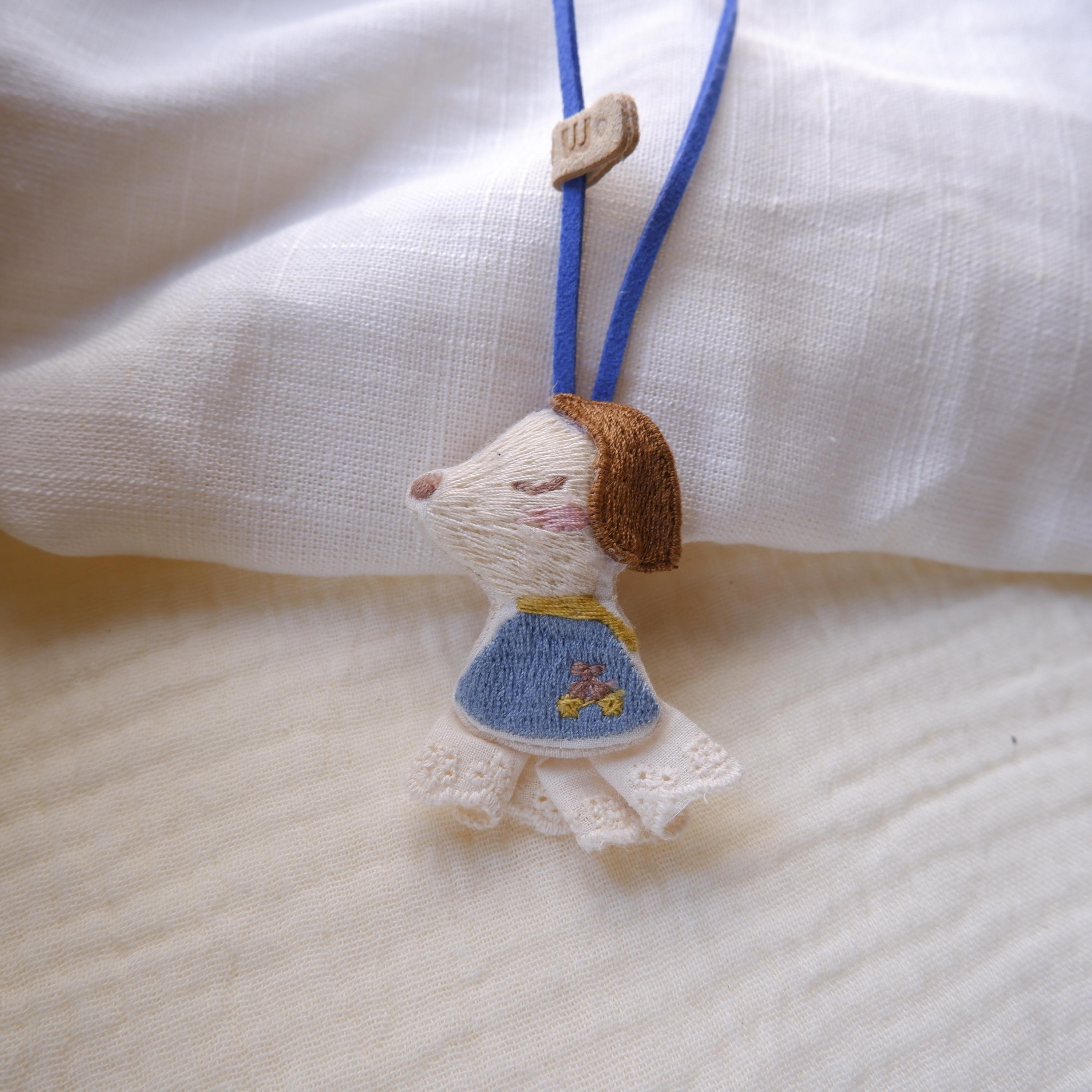 Handmade Animal Bag Charm: Upcycled Fabric Keychain Accessory - Etsy