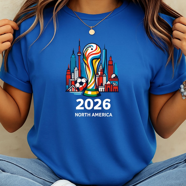 World Cup 2026 Shirt, USA Canada Mexico Soccer T-shirt, Football Fan ...