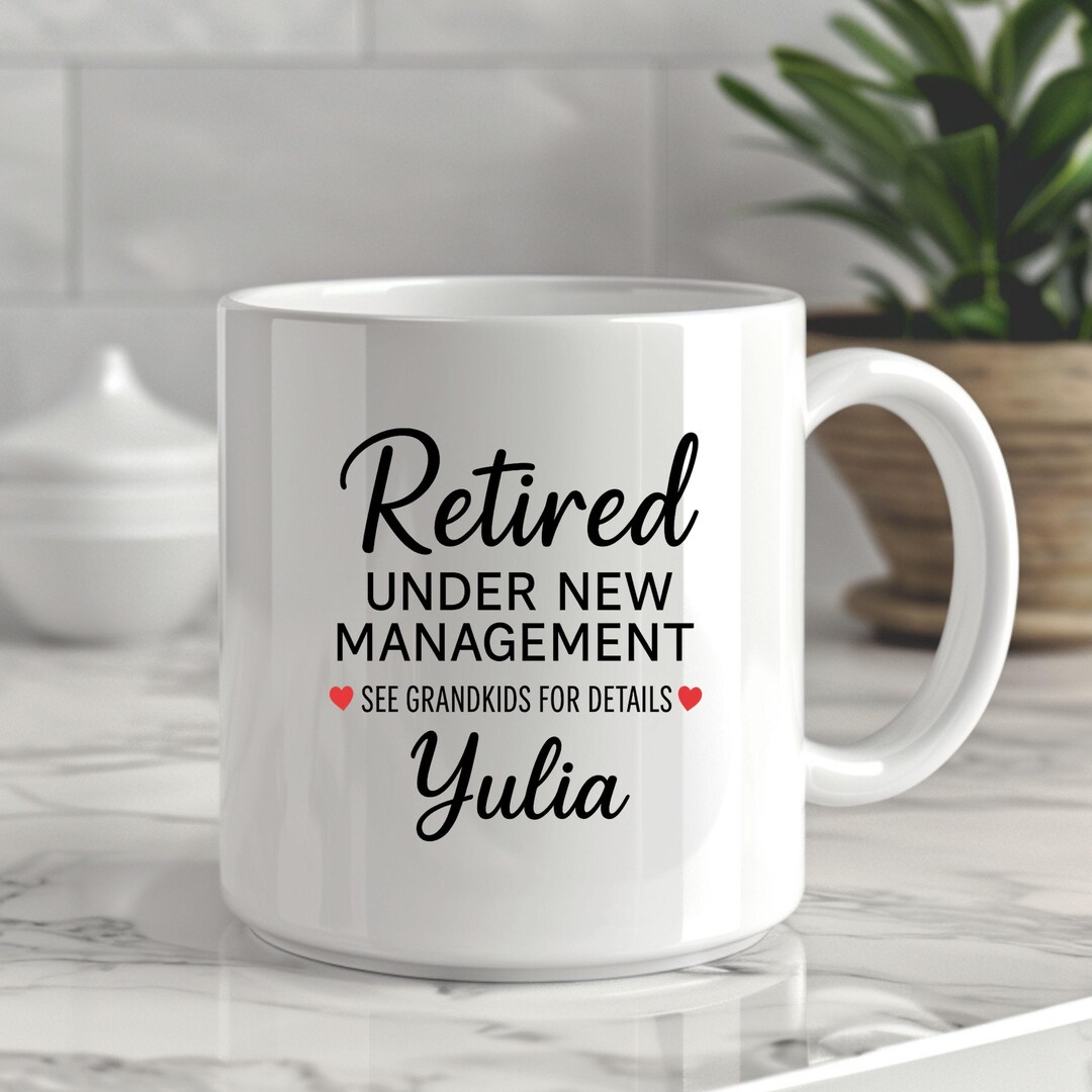 Personalized Retirement Mug: Long Distance Friendship Gift - Etsy