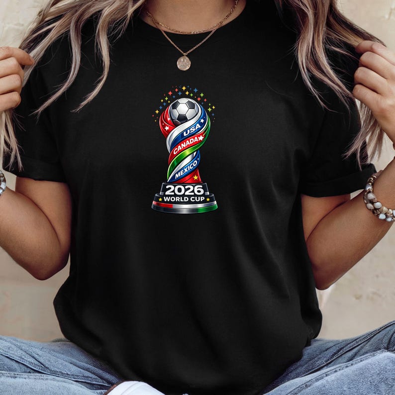 World Cup 2026 Shirt, USA Canada Mexico Soccer T-shirt, 2026 Soccer Fan ...