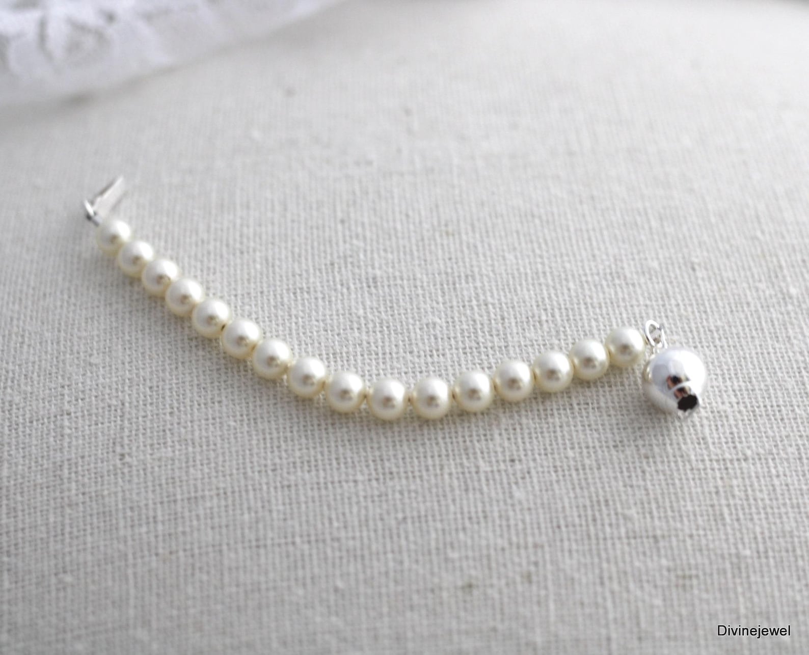 Ball Clasp Pearl Necklace Extender, Necklace Extender, Adjustable ...