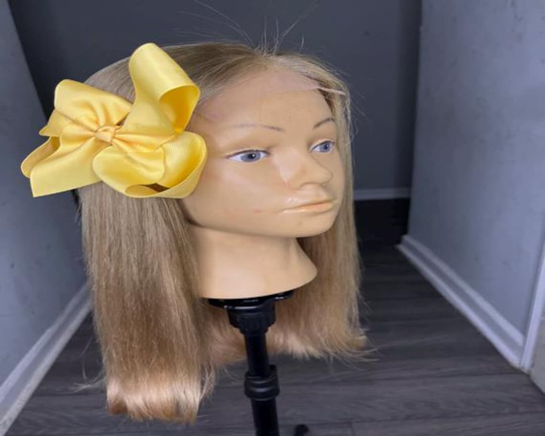 Little Girls Wig; Kids Wig, Brown Bob Wig for Kids, Alopecia Little ...