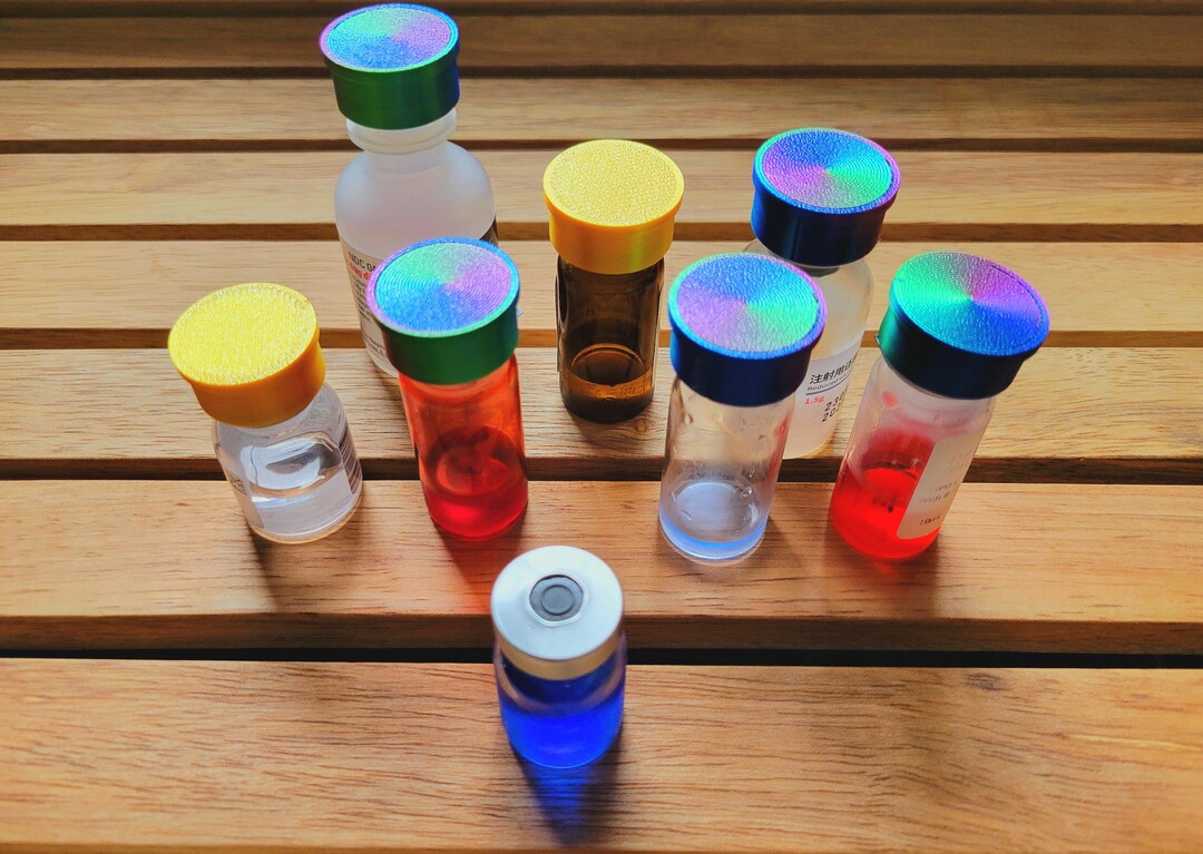 30ml Vial Caps 10-pack | for the Ultimate Peptide Storage, DIY Filler ...
