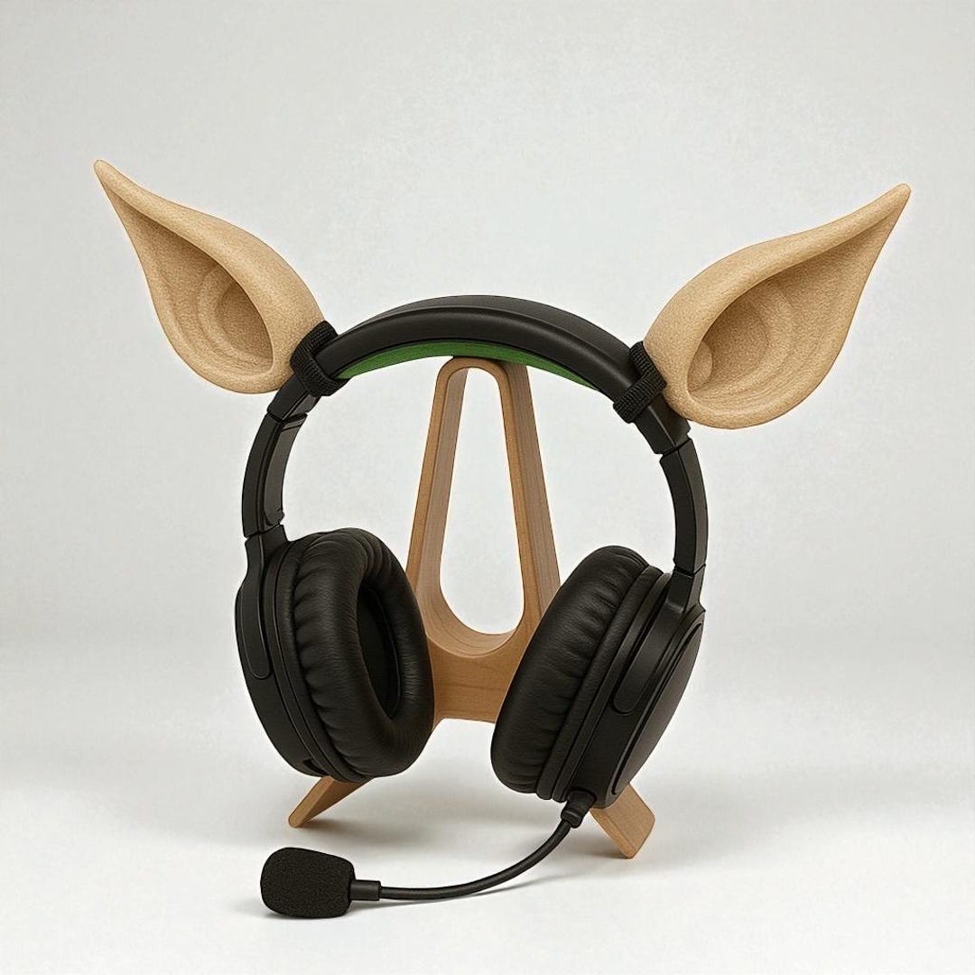 Imp Headset Ears: Fantasy Cosplay Headphone Attachment - Etsy