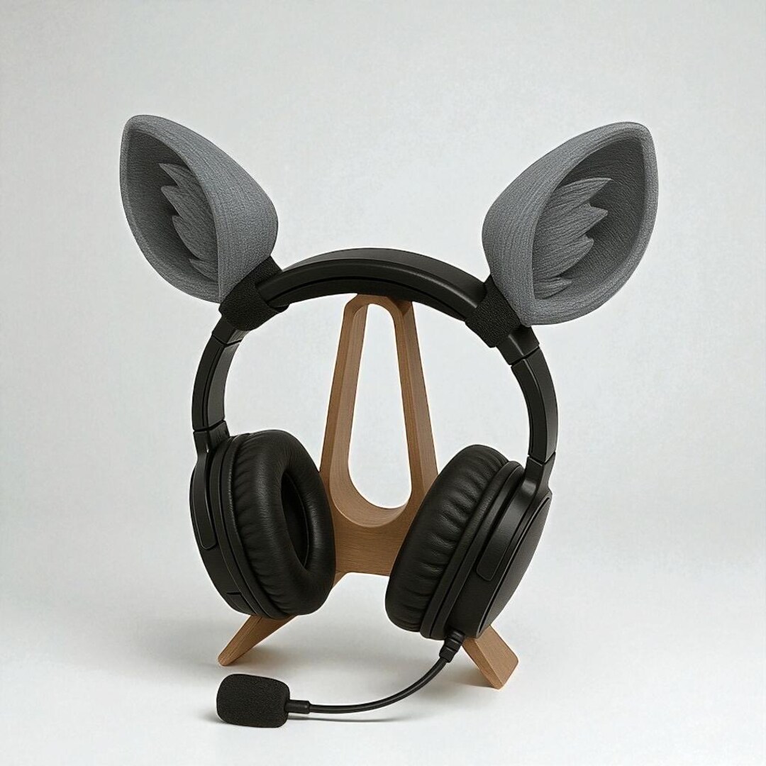 Raccoon Headset Ears: Cosplay Headphone Accessories - Etsy