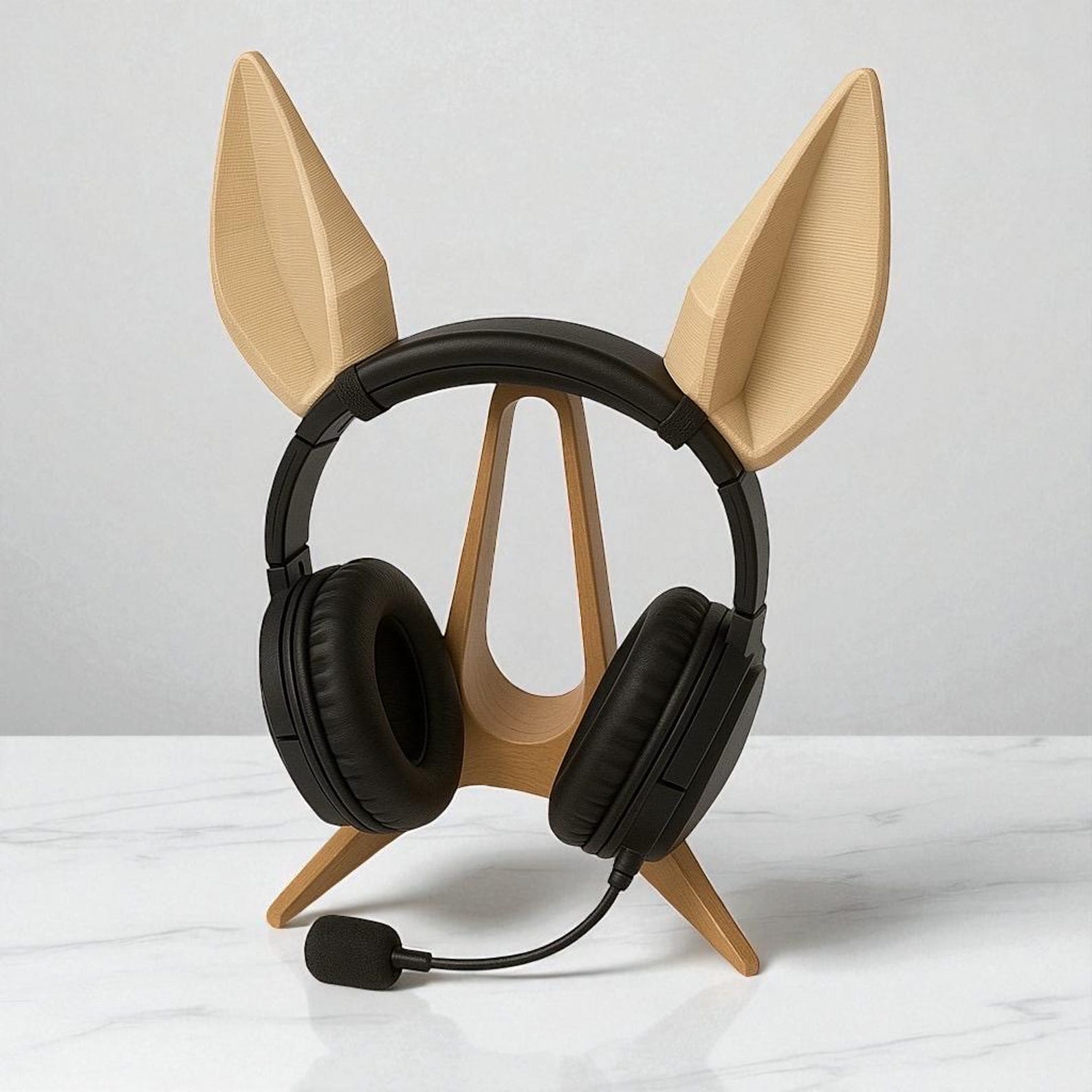 German Shepherd Headset Ears: Dog Cosplay Attachment - Etsy