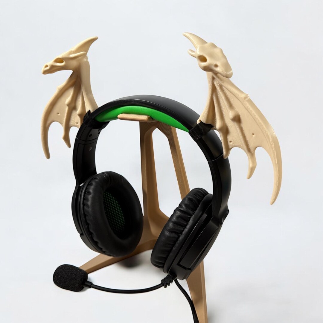 Bone Dragon Headset Wings: Cosplay Headphone Accessory - Etsy