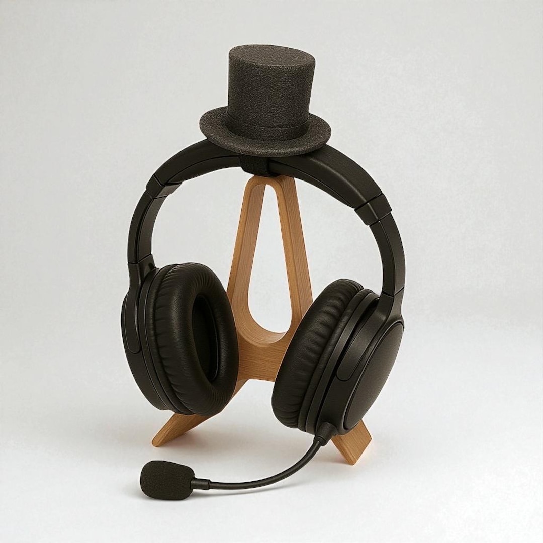 Mini Top Hat Headset Attachment | Cosplay Headphone Decor - Etsy UK