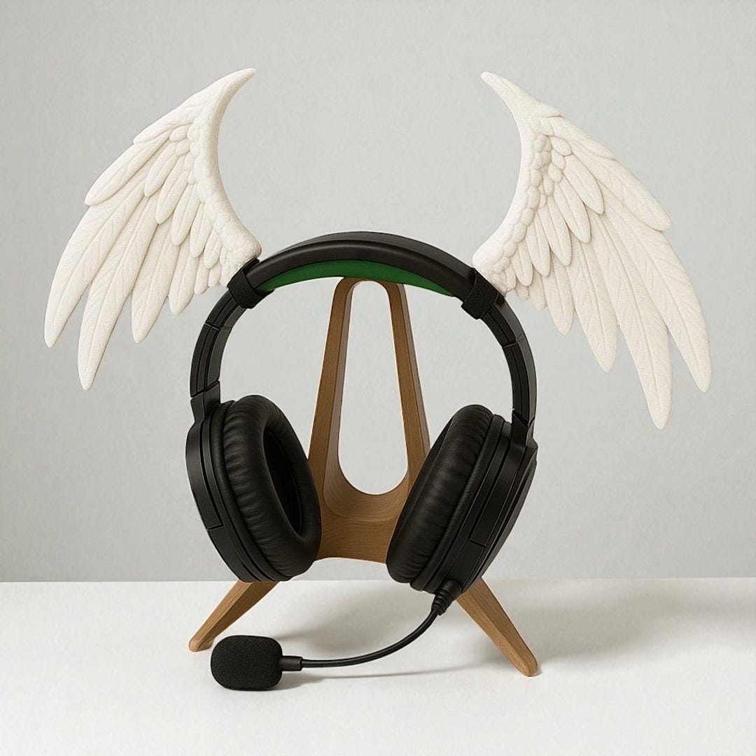 Pegasus Headset Wings: Cosplay Headphone Accessory - Etsy