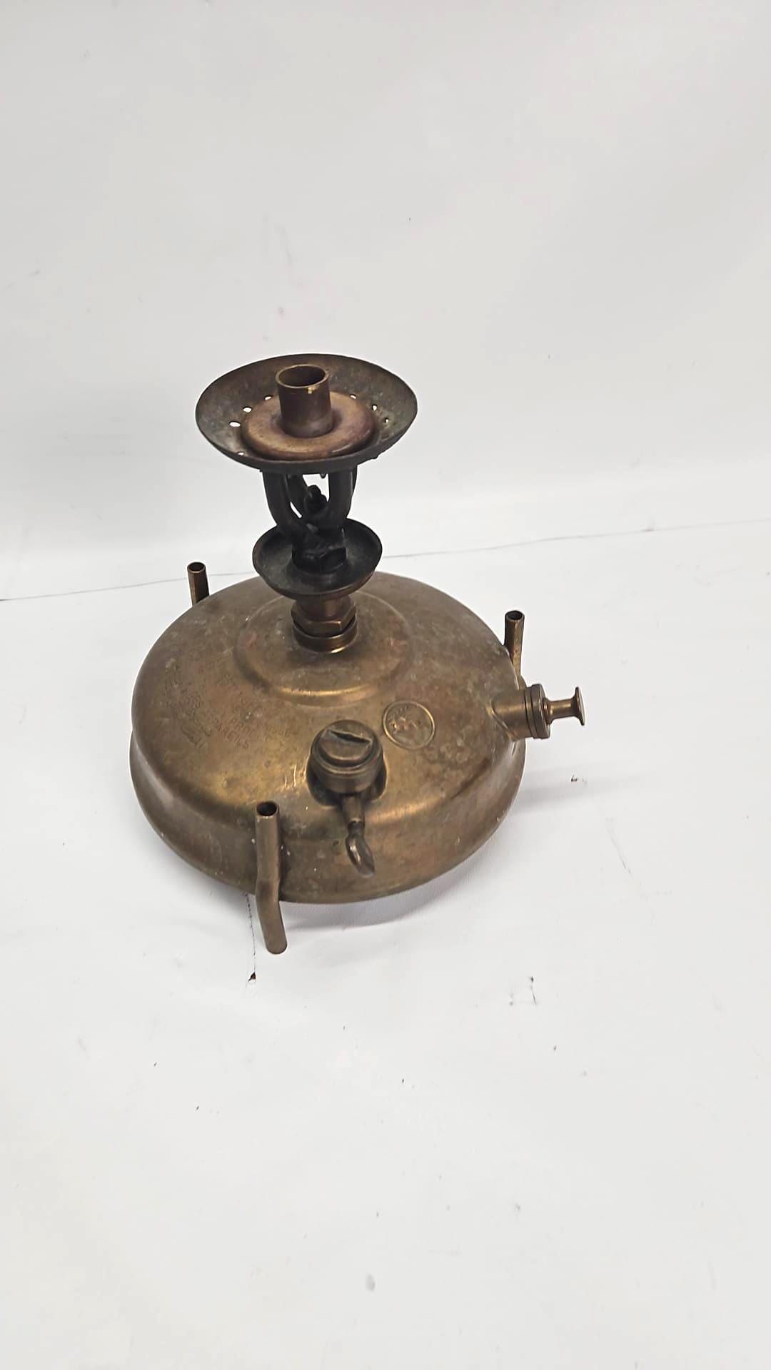 Vintage AIDA No. 100 Brass Kerosene Stove | Made in Germany | Circa ...