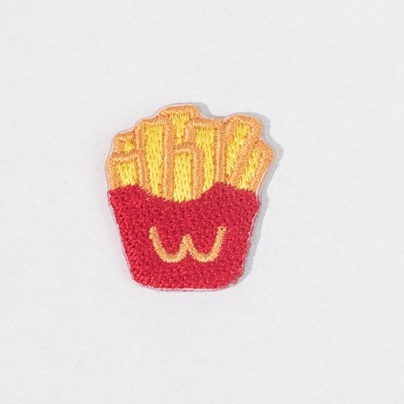 Cute Food Iron on Patch Set – Embroidered Snack, Drink, and Dessert ...