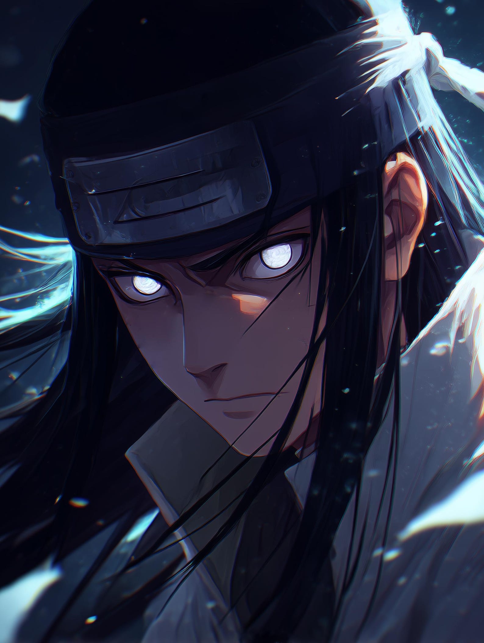 Anime Ninja Art Print Set – 10 Printable Ninja Warrior Posters, Digital ...