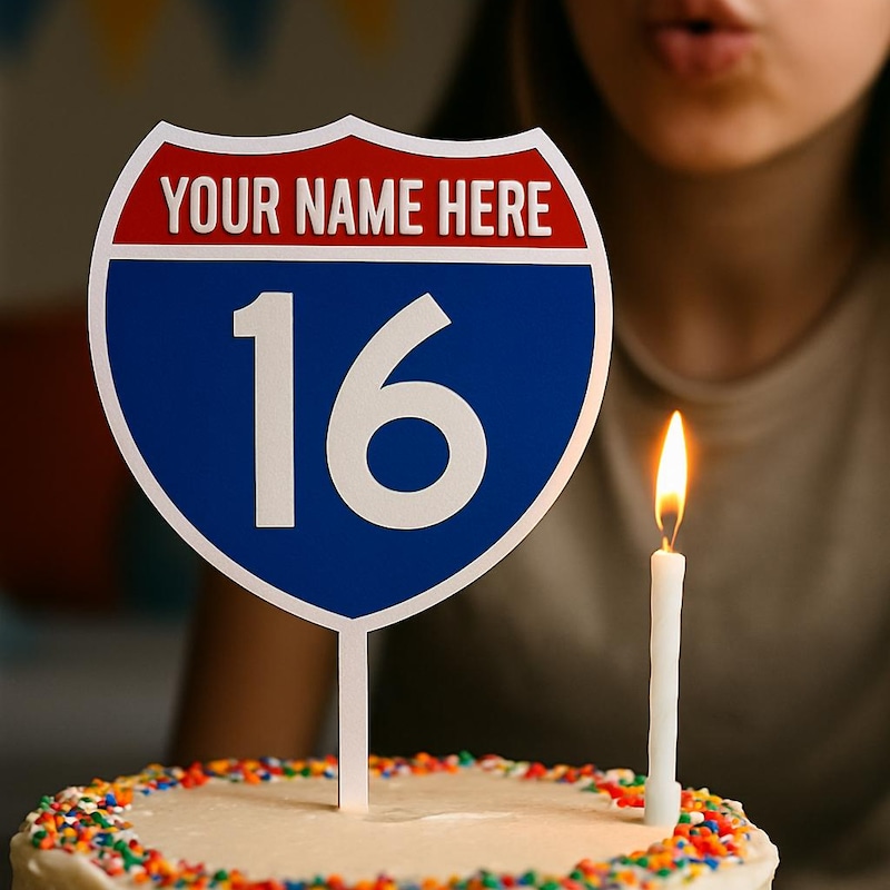 Boy 16th Birthday Topper - Etsy