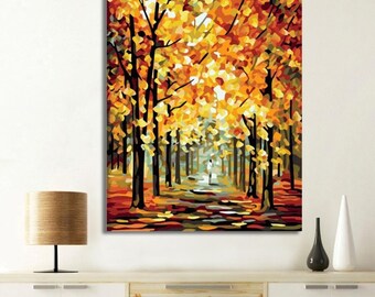 Autumn Fall Paint by Number - Etsy