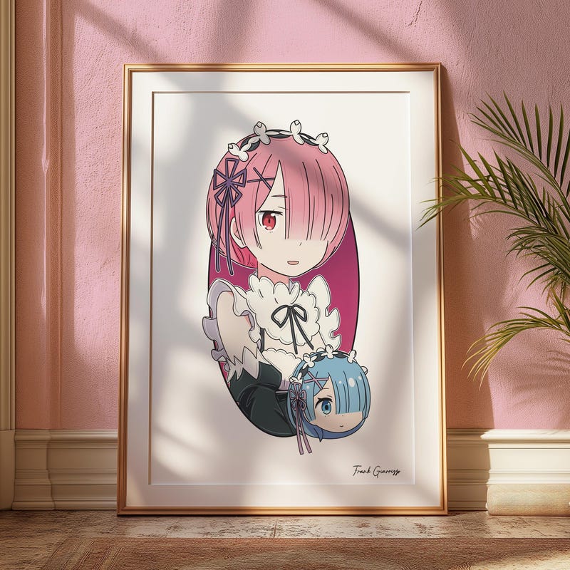 Re:zero Poster - Etsy