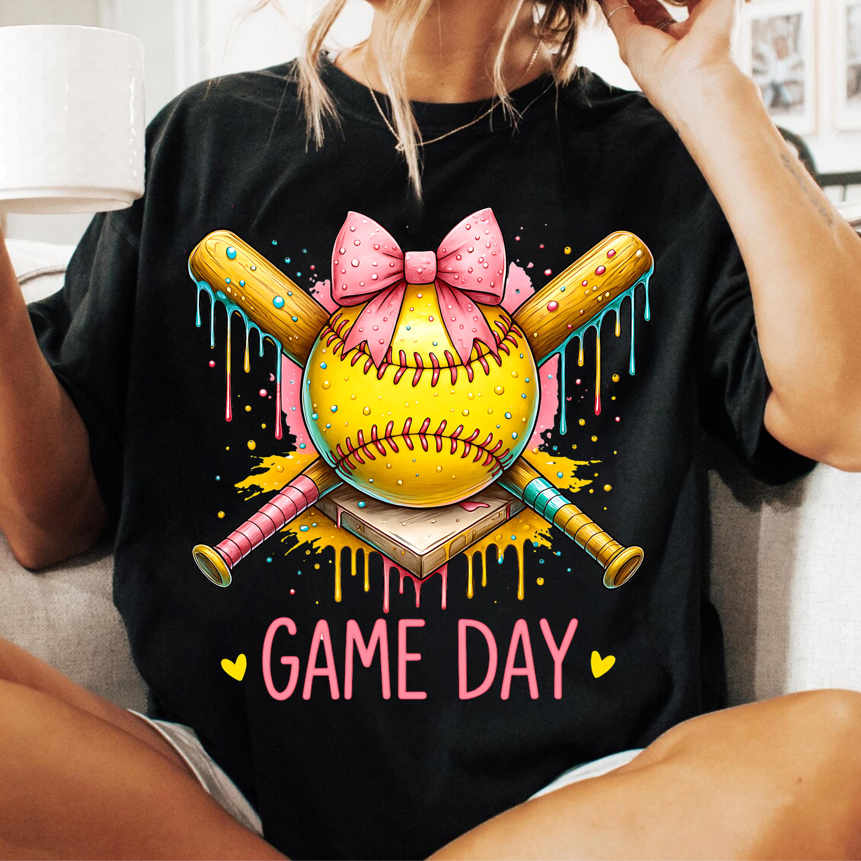 Softball Home Plate Ice Cream Drip PNG Bundle – Sport Team & Softball ...