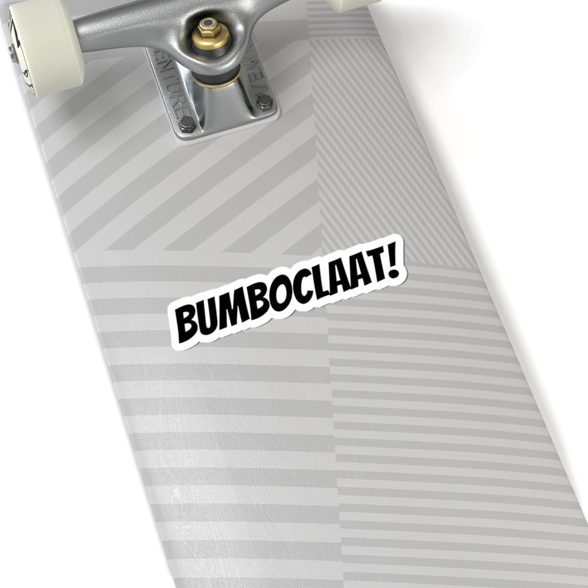 Bumboclaat Comic Font Kiss Cut Stickers, Jamaican Word Sticker, Laptop ...