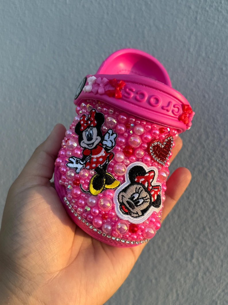 Kids Crocs! Minnie Mouse - Etsy