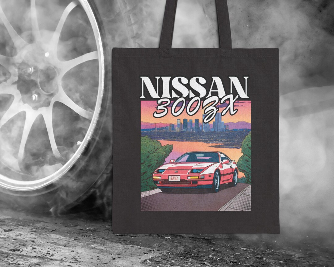 Nissan 300ZX Canvas Tote Bag: JDM Anime Streetwear - Etsy
