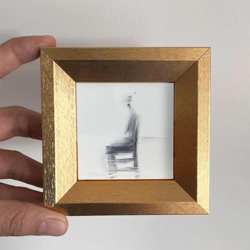Abstract Human Figure Painting - Etsy