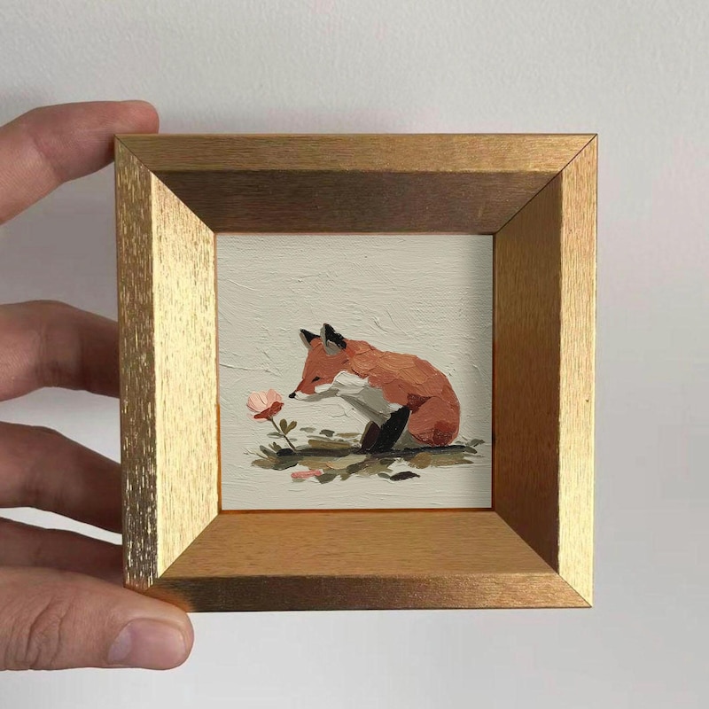 Fox Artwork - Etsy