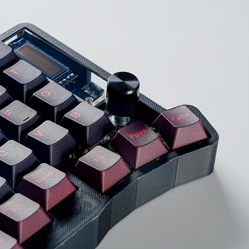 Keyball 59 MX With Trackball Ergonomic Split Keyboard - Pre-built, Hot ...