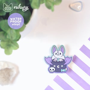 Holographic Matt Bat Vinyl Sticker Gradient Waterproof - Etsy