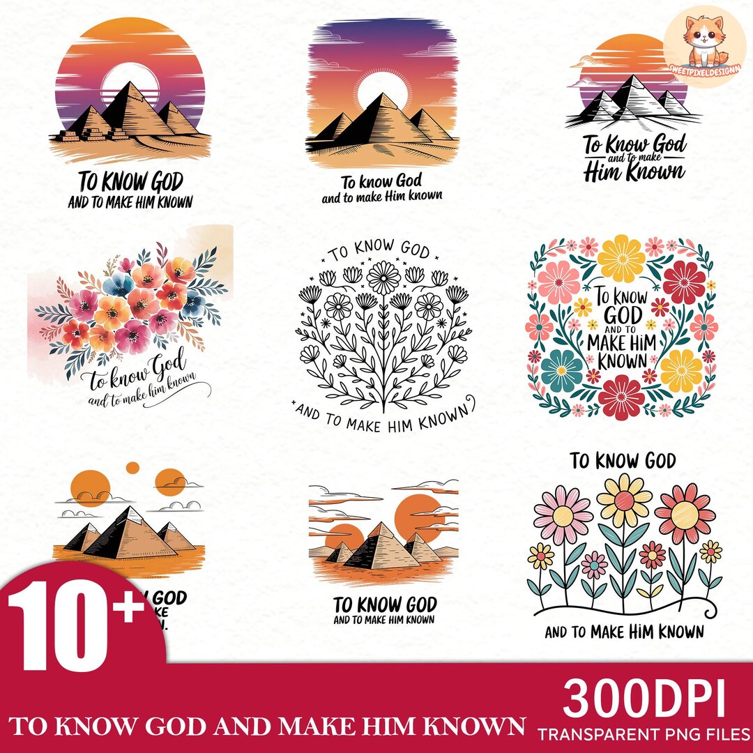 10+ Pyramids PNG Bundle, Christian Png, to Know God and Make Him Known ...