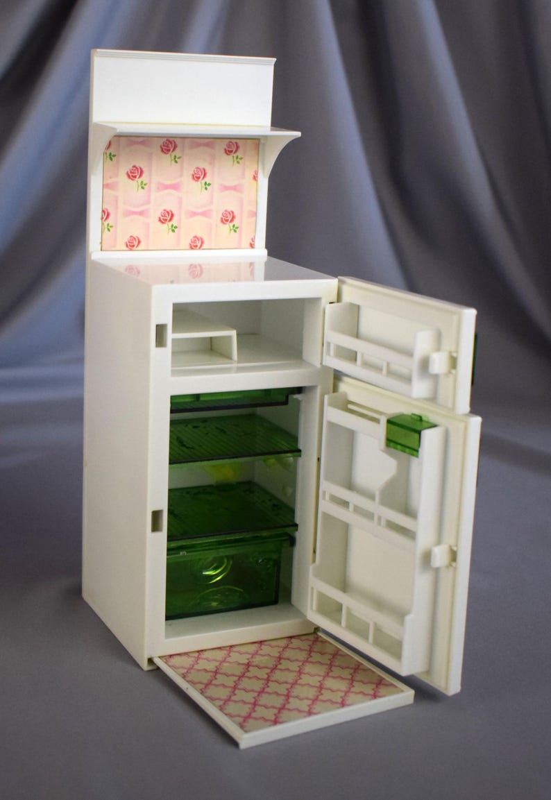 Vintage TAKARA Licca Chan Fridge 1970s - Etsy