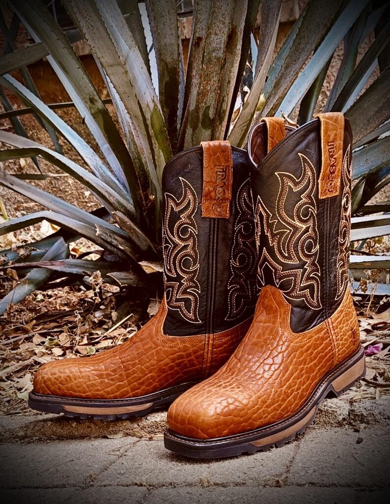 Bison Legacy Roper Western Boot - Etsy