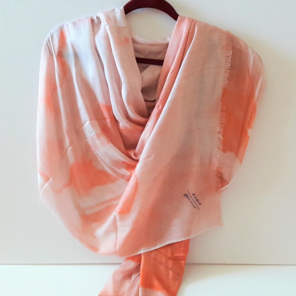 Coral Scarf - Etsy