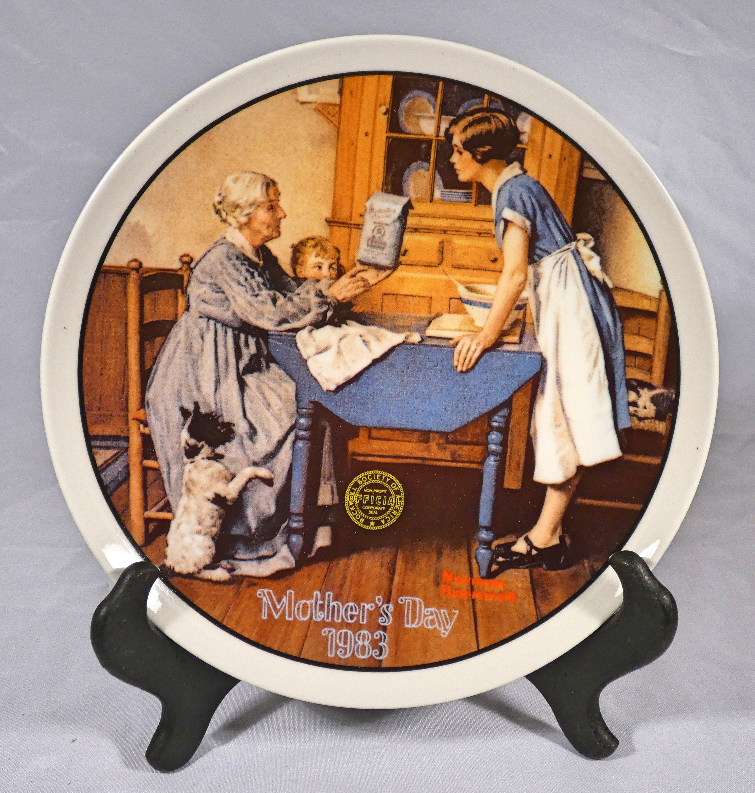 Norman Rockwell Add Two Cups and a Measure of Love Collector - Etsy