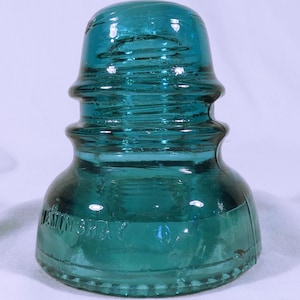 Single Light Vintage Glasstelegraph Insulator Flush Mount Ceiling Light ...