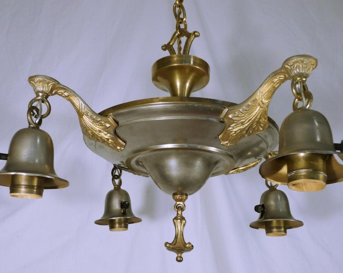 Antique Pan Chandelier Ceiling Light Victorian Old World Lighting A1 - Etsy