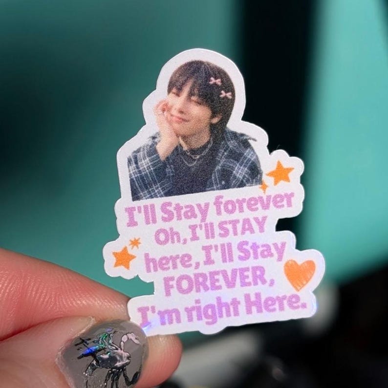 Stray Kids Sticker Pack – 10 STAY Stickers | SKZ Lyrics Stickers ...