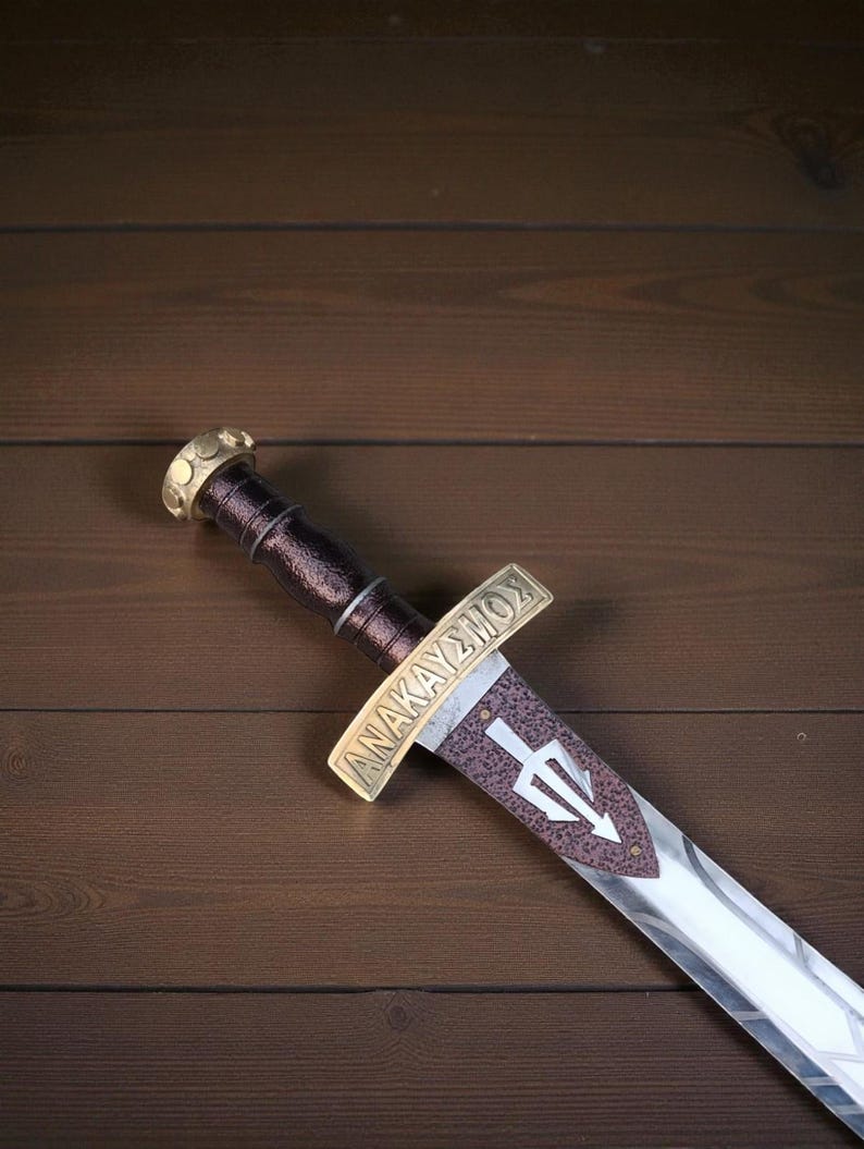 Handmade Percy Jackson Sword, Movie Prop Replica, Fan Memorabilia - Etsy