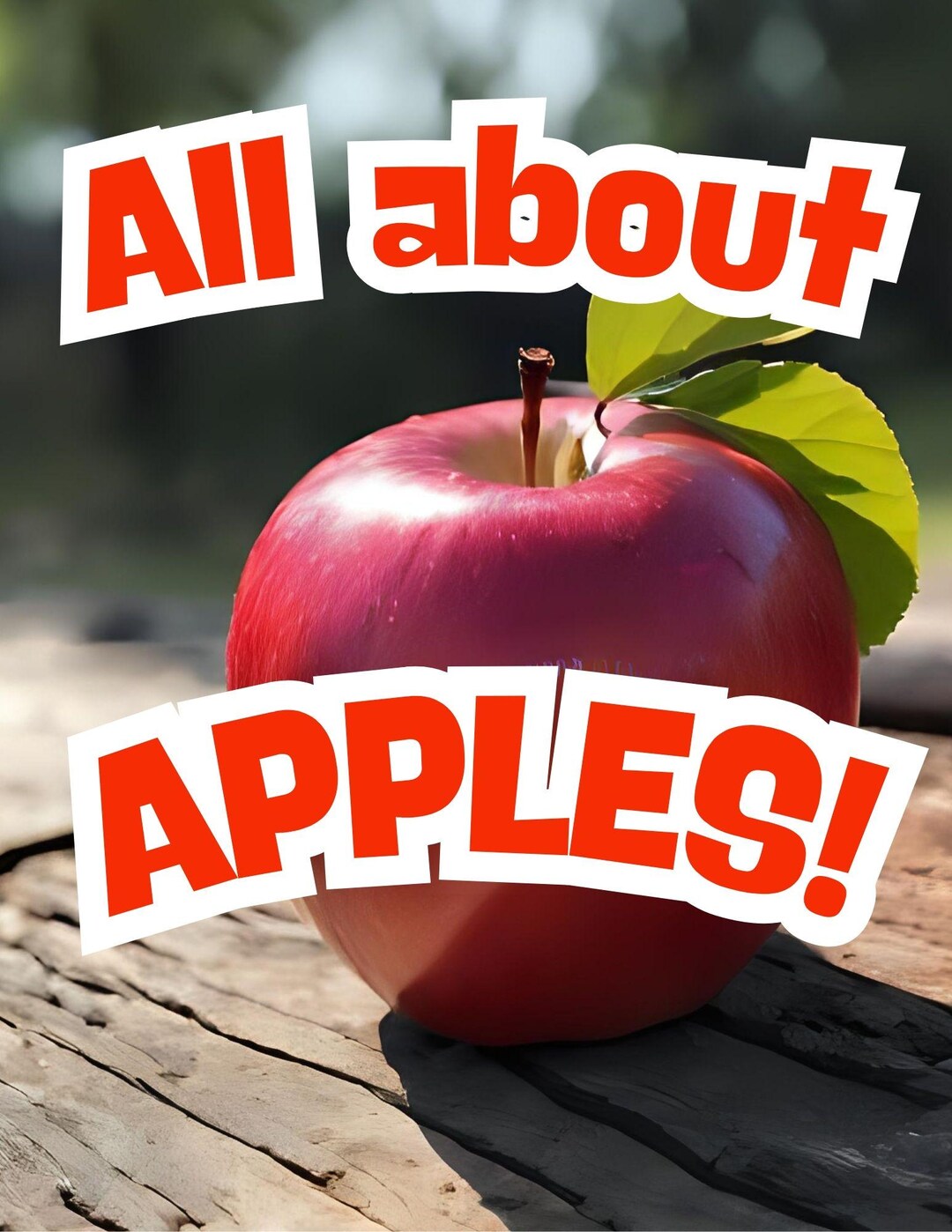 Apple Theme Kindergarten Printable – Life Cycle, Parts of an Apple, Cut ...