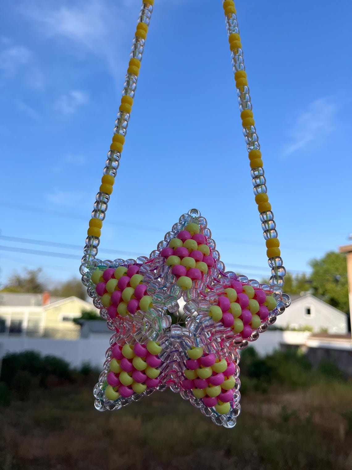 3d Kandi, Kandi Star Necklace - Etsy