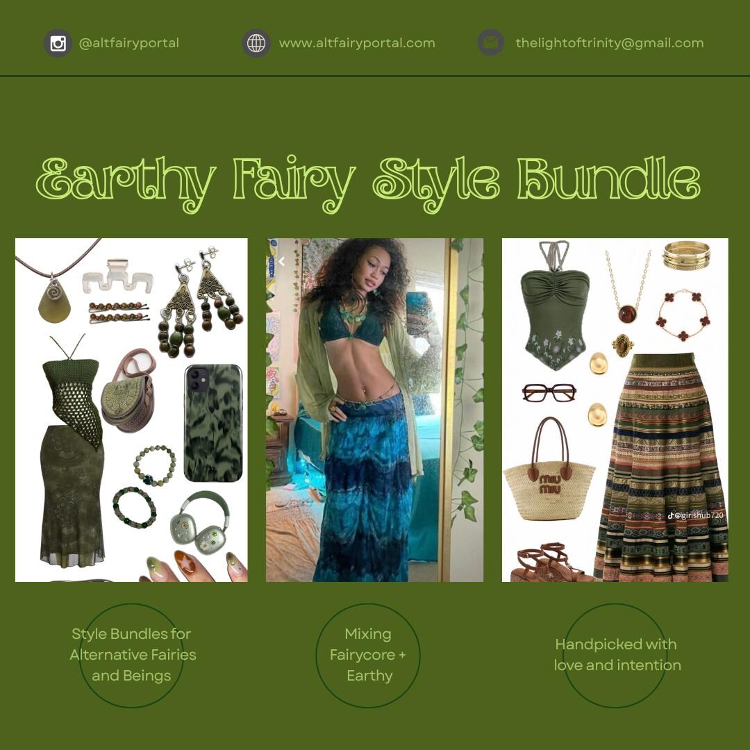 Earthy Fairy Personalized Thrifted Bundle | Fairy Inspired - Earthy ...