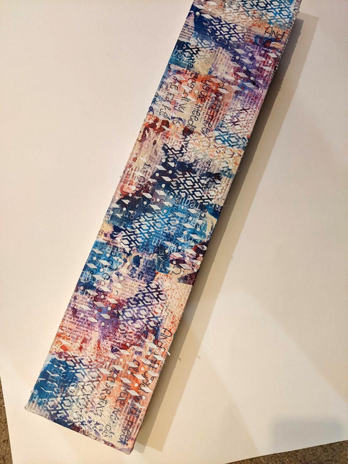 Peppermint Jingle Diamond Fade Art Journaling Rice Paper, Grunge Paper ...