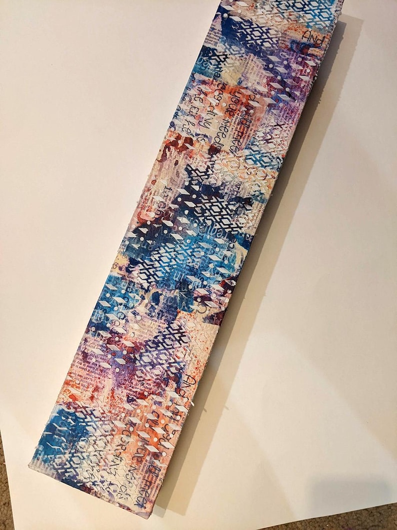 Peppermint Jingle Peppermint Pink Art Journaling Rice Paper, Grunge ...