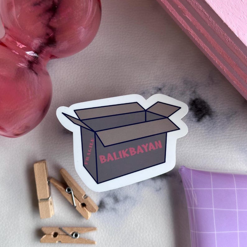 FILIPINO BALIKBAYAN BOX Vinyl Sticker - Etsy