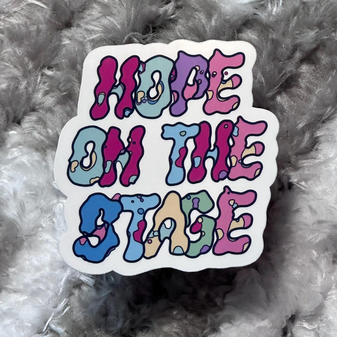BTS JHOPE HOTS: Vinyl Sticker K-pop - Etsy